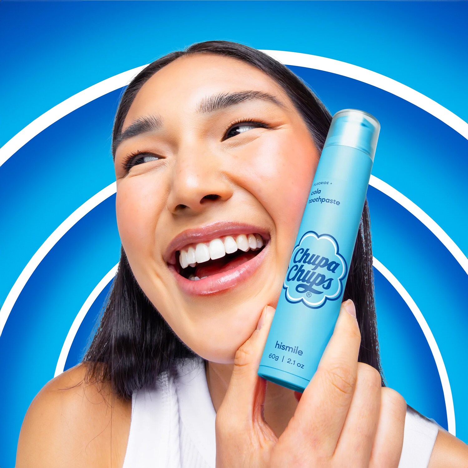 Flour+ - Tandpasta med Chupa Chup Cola-smag HISMILE ≡ SEPHORA