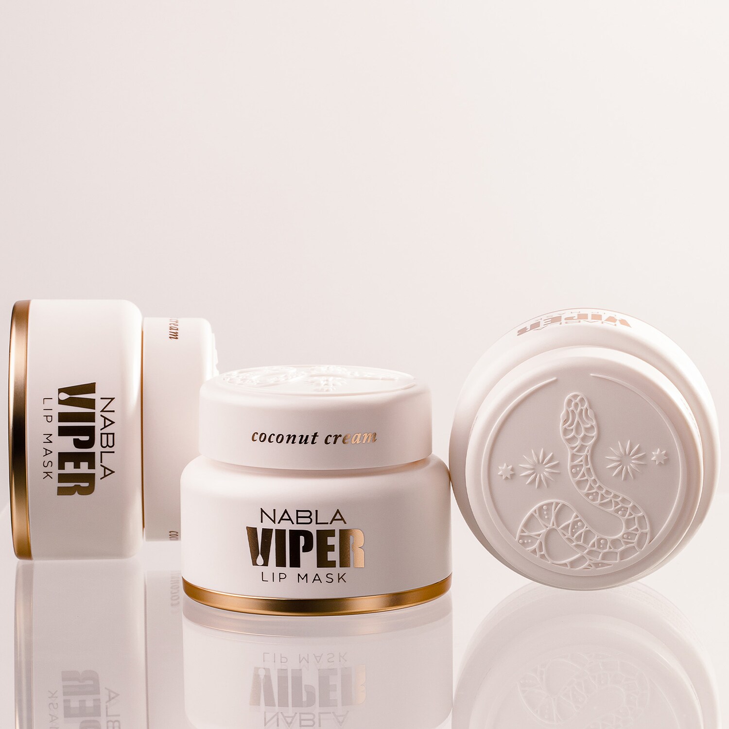 Viper Lip Mask Coconut Cream - Intensiv behandling til læberne NABLA ≡ ...