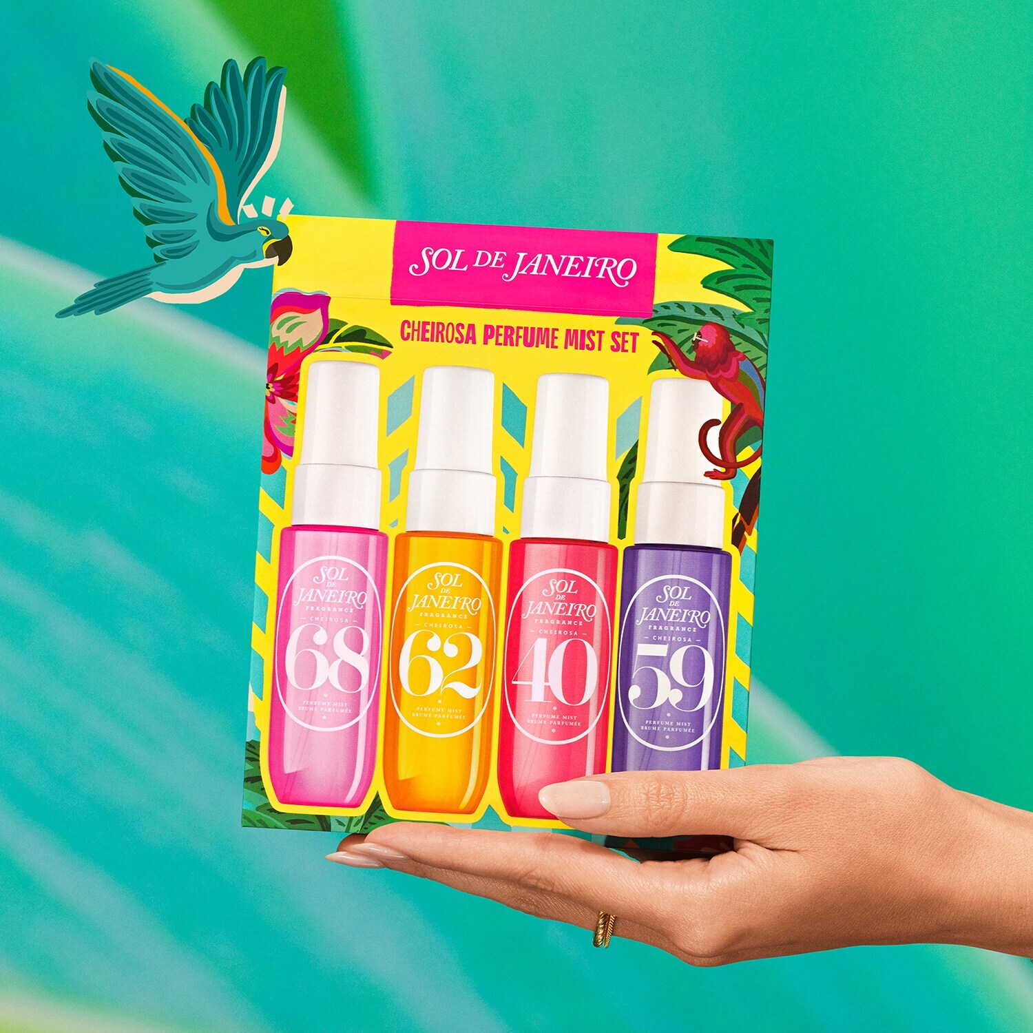 Cheirosa Perfume Mist Set - Æske med sæt af Cheirosa duftmist SOL DE ...