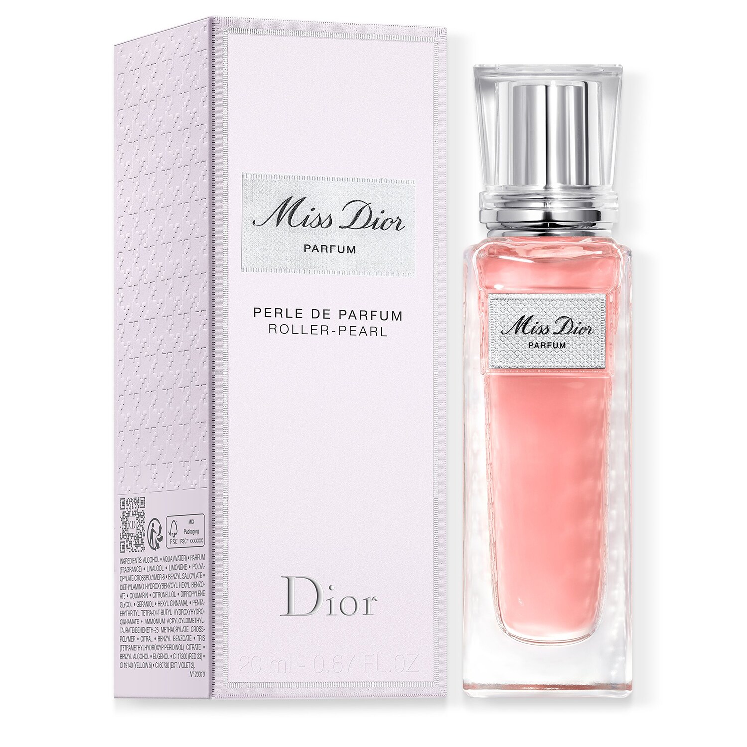 Miss Dior Parfum Roller-Pearl - Blomster, Frugtig & Træagtig Duft DIOR ...